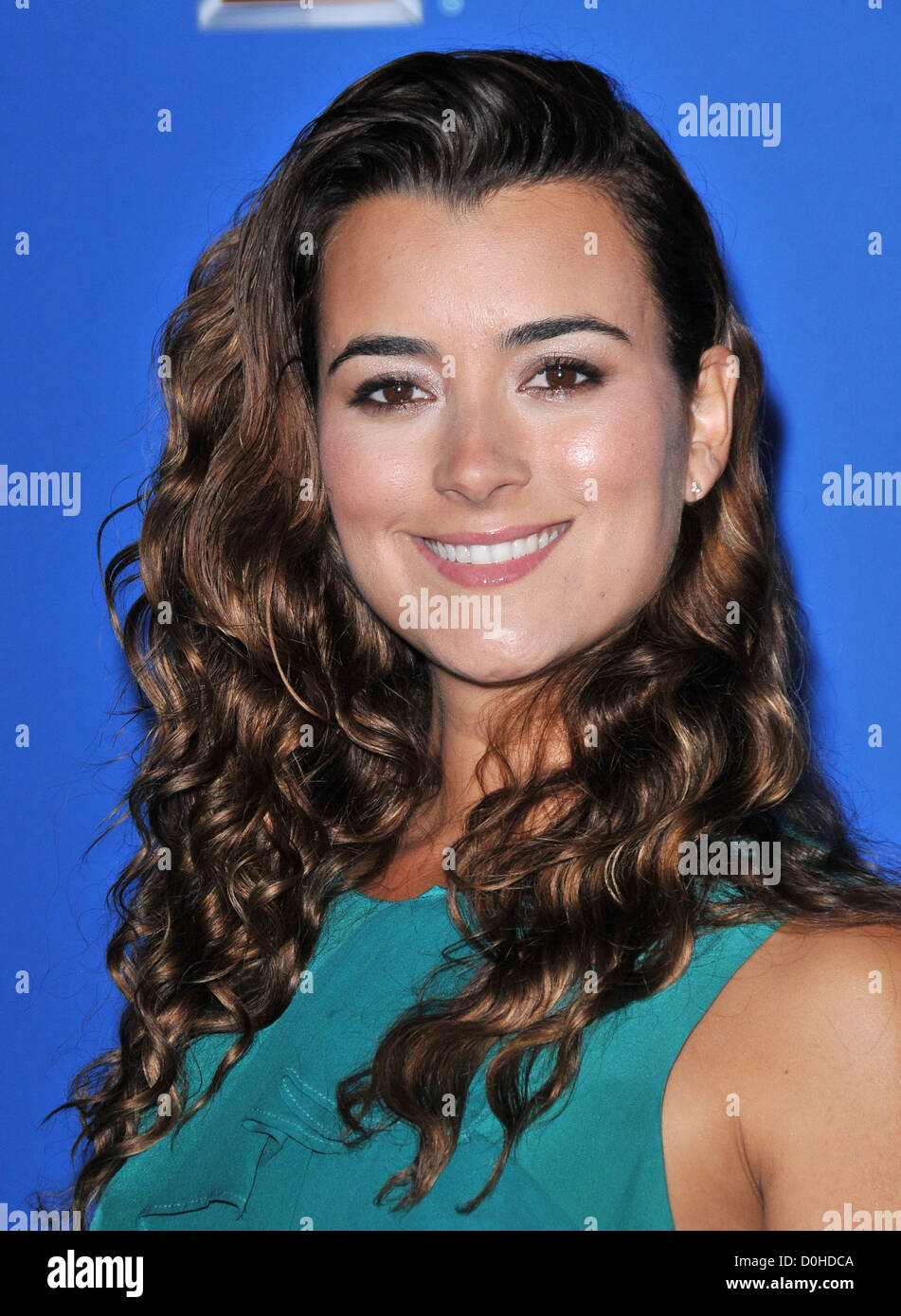 Cote De Pablo 2010 CBS fall launch premiere party held at the Colony ...