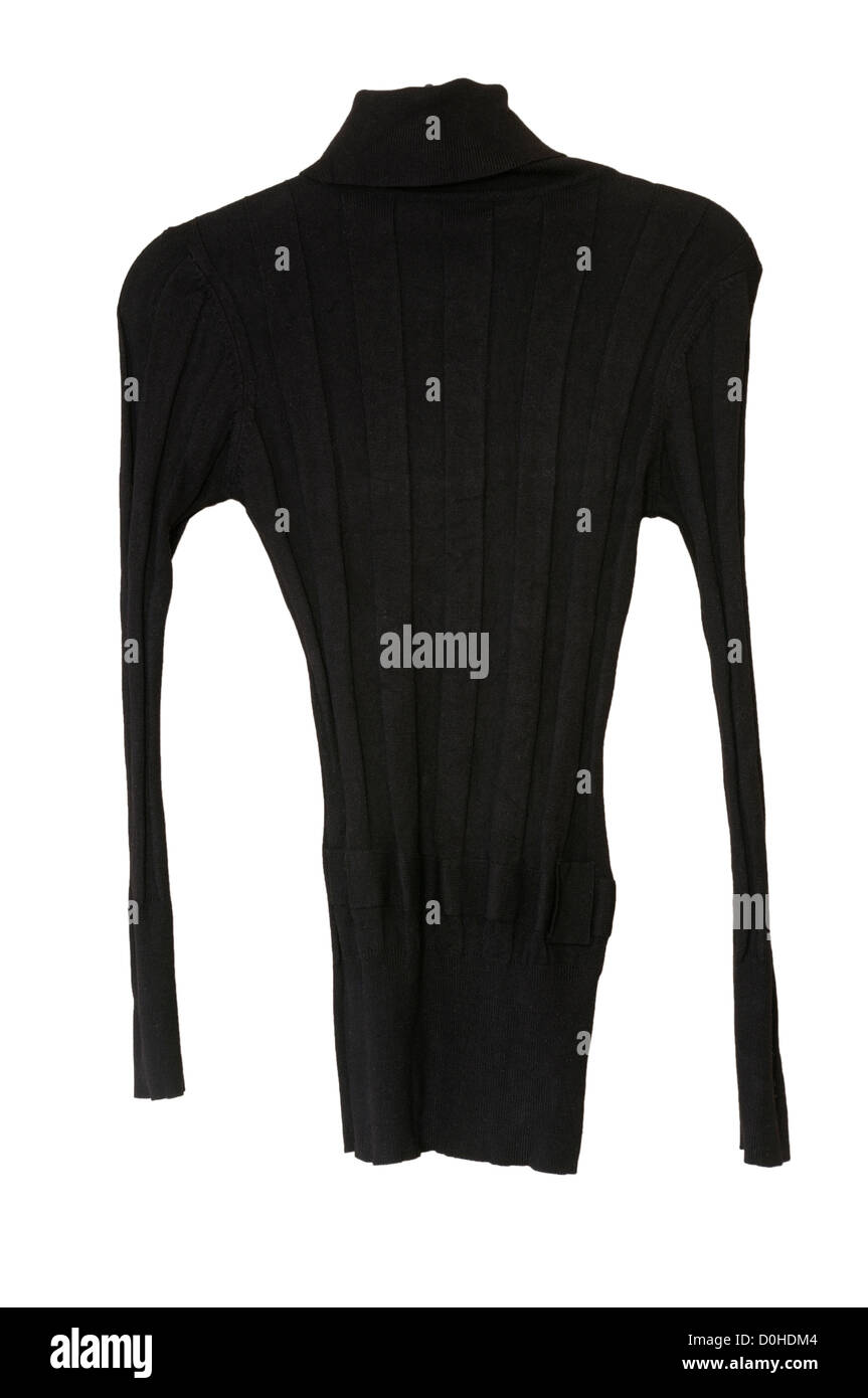 Long black jumper hi-res stock photography and images - Alamy