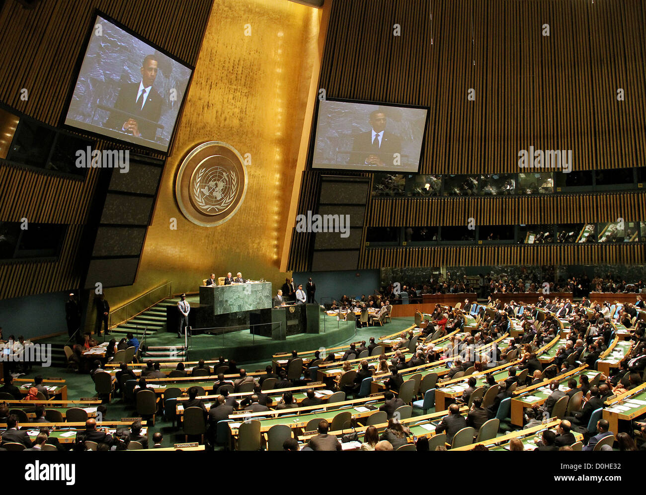 President Barack Obama delivers his speech during the Summit on the ...