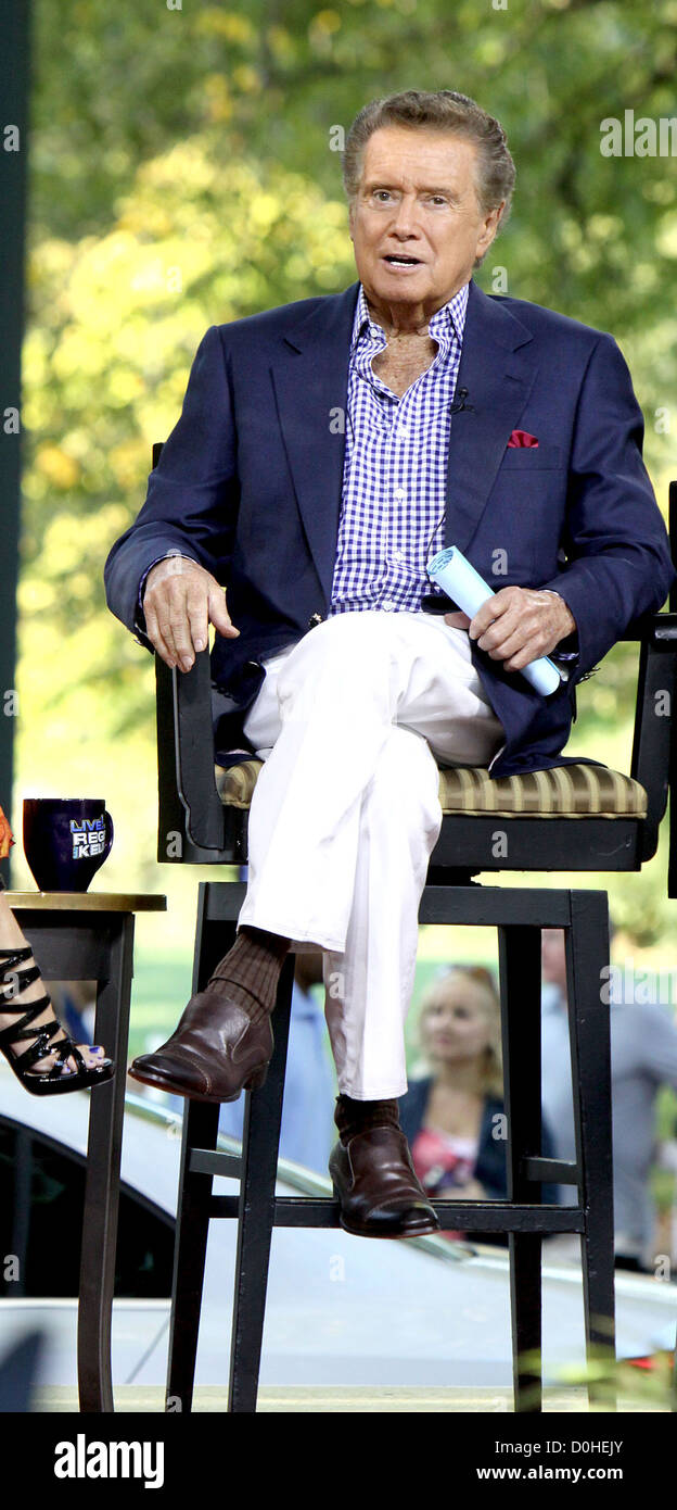 Regis Philbin host of Live with Regis and Kelly High Heel-A-Thon Race ...