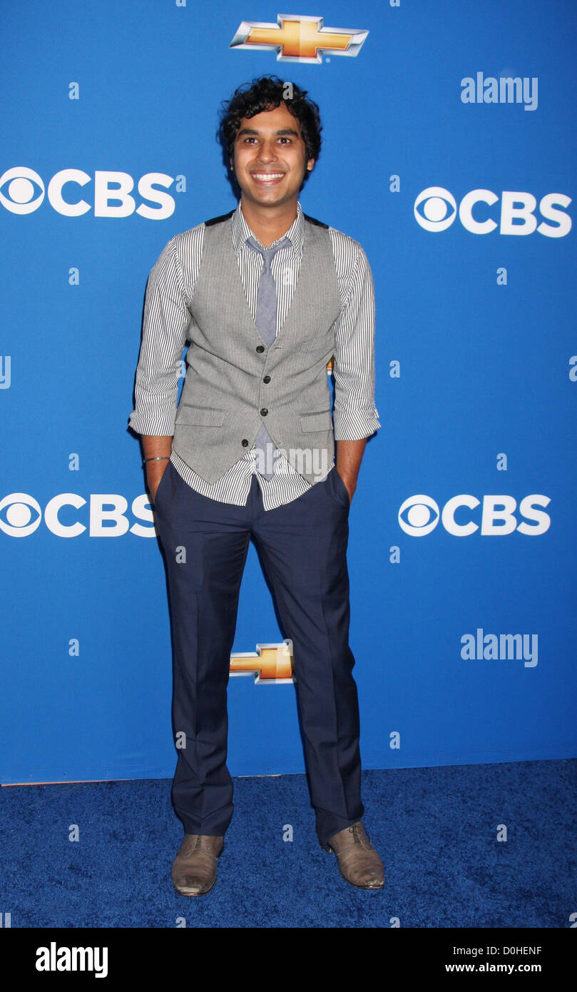 Kunal Nayyar 2010 CBS fall launch premiere party held at the Colony ...