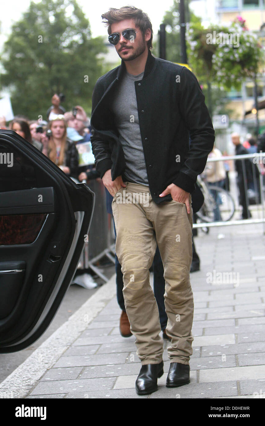 Zac Efron Bbc Radio Studios High Resolution Stock Photography and ...
