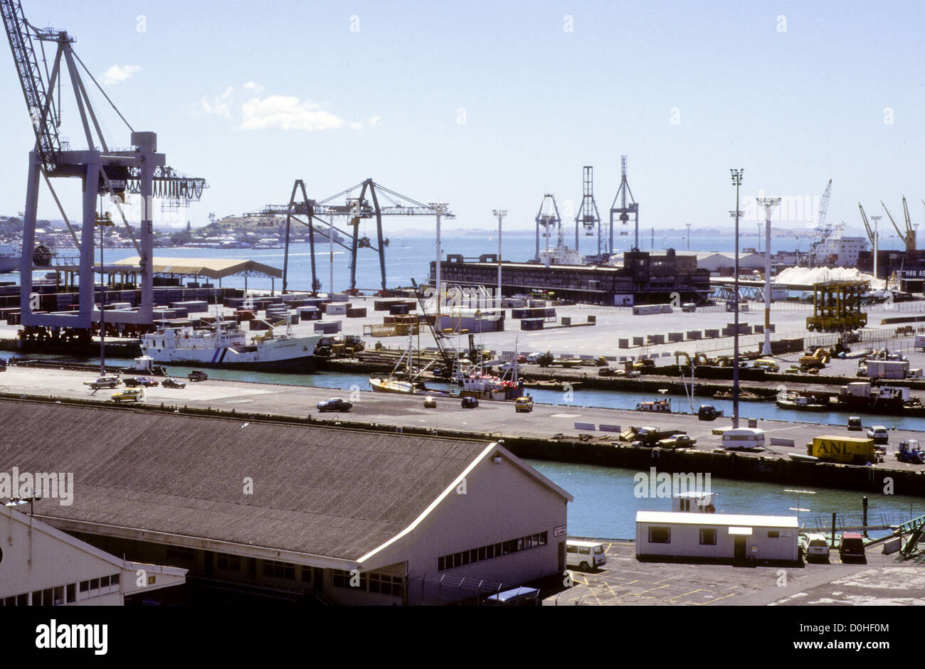 Auckland Harbour,Container Terminal,Pedestrian Harbour,Boats,Yachts ...