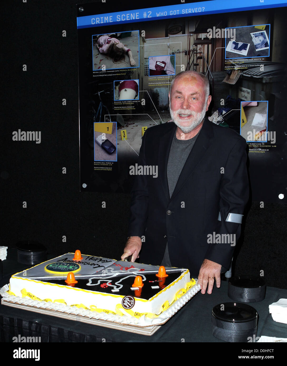 Robert David Hall attends the first anniversary celebration of 'CSI ...
