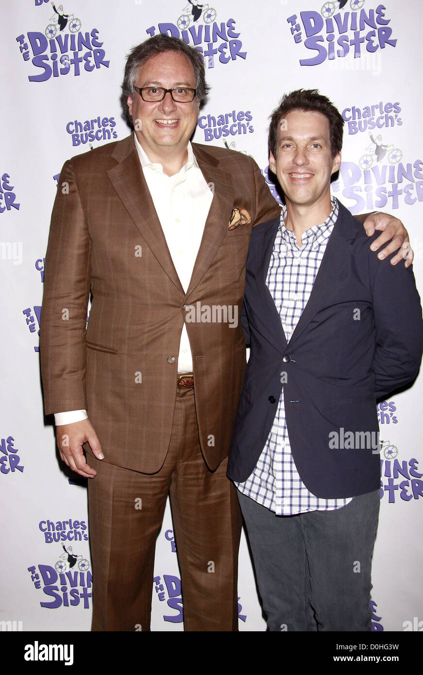 Douglas Carter Beane and Lewis Flinn The opening night of the Off ...