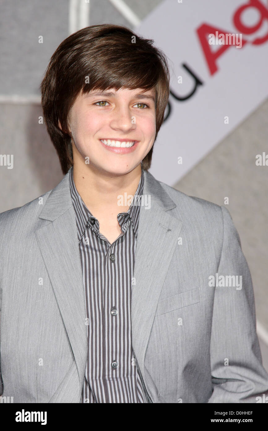 Billy Unger Los Angeles Premiere of "You Again" held at the El Capitan ...