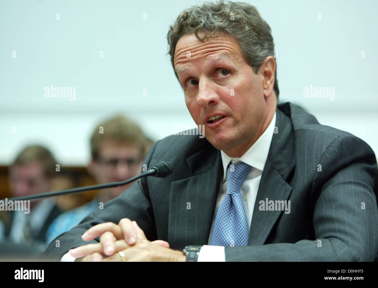 Treasury secretary geithner hi-res stock photography and images - Alamy