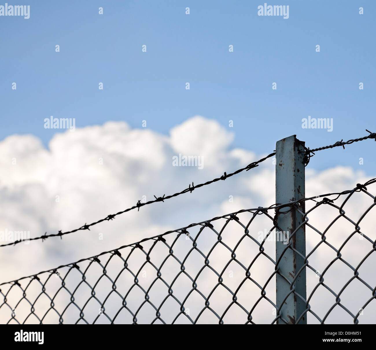 Jail fence hi-res stock photography and images - Alamy