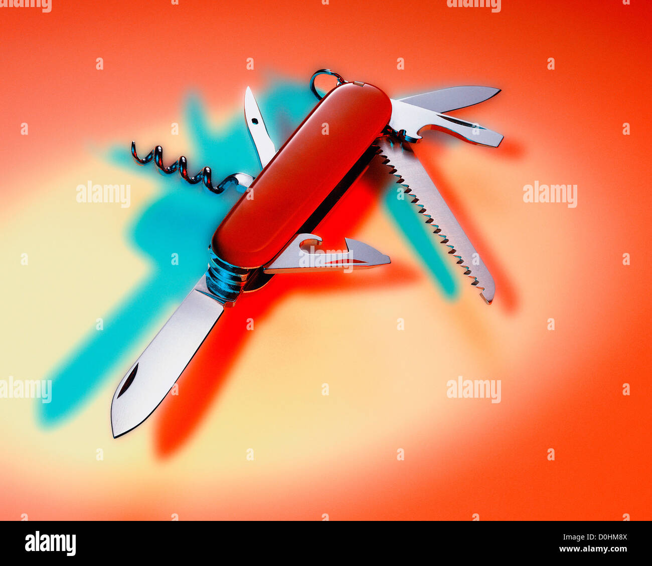 A Multi-Function Pocket Knife Stock Photo - Alamy