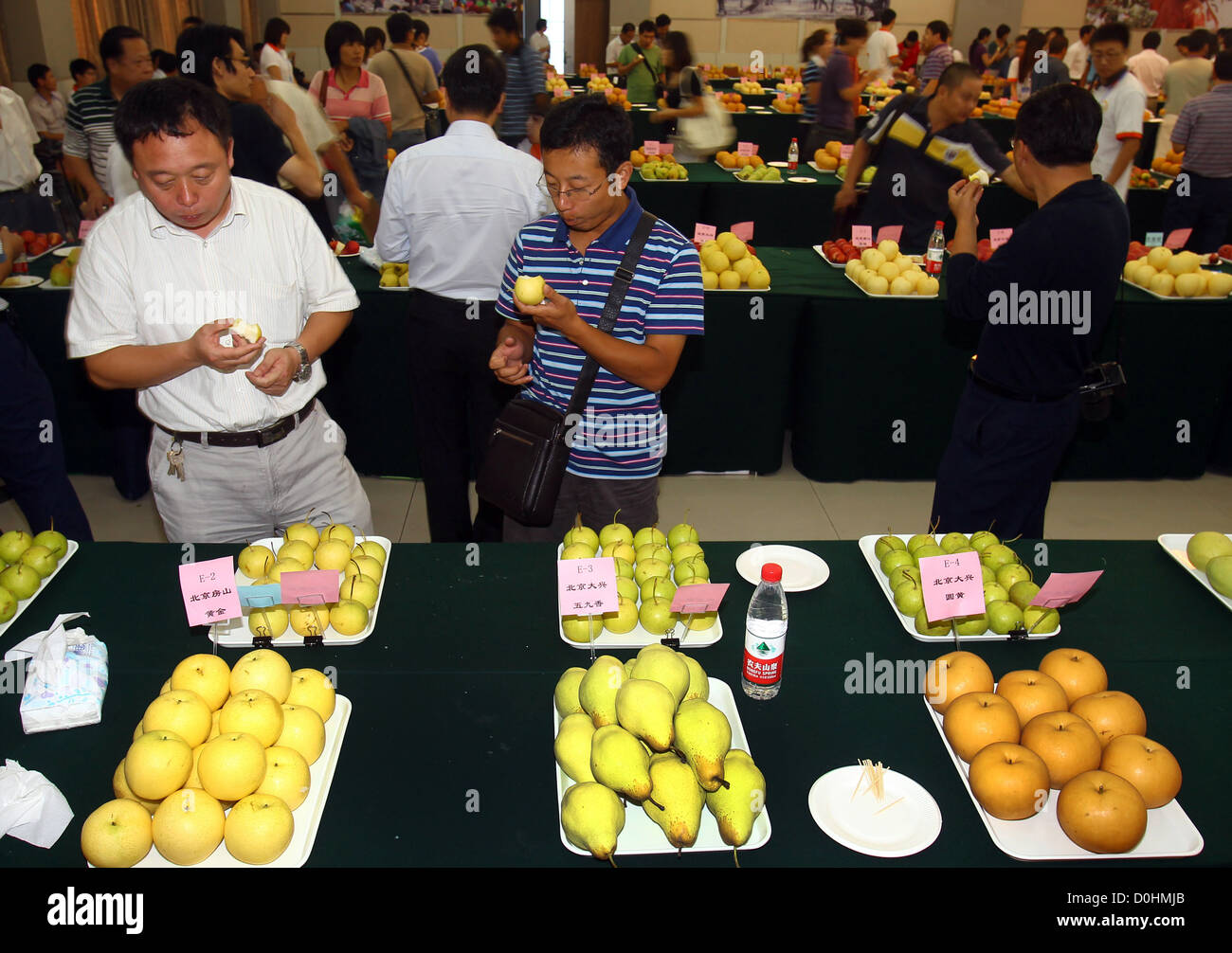 WHAT A NICE PEAR! No wonder Chinese gardener Jia Shang is smiling - he ...