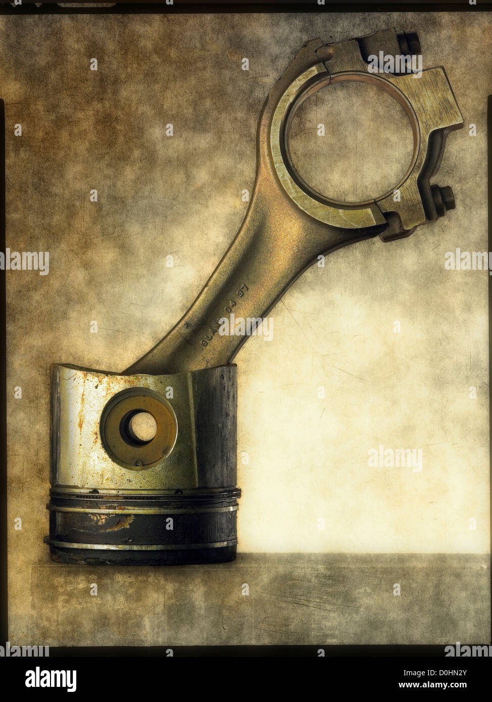 Photo Illustration of a Piston Stock Photo - Alamy