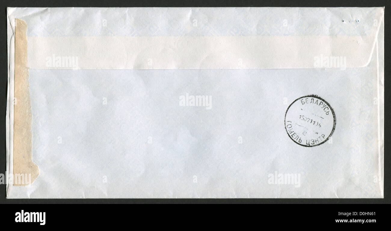 Post envelope, background Stock Photo - Alamy