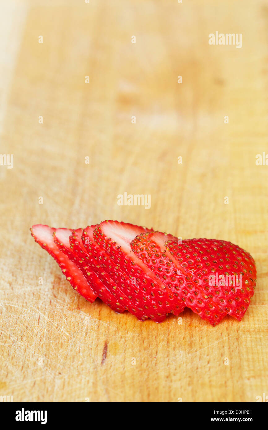 Sliced strawberry hi-res stock photography and images - Alamy
