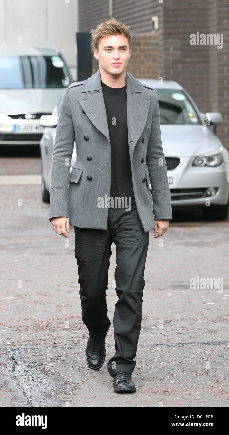 Alex gardner outside the itv studios london hi-res stock photography ...