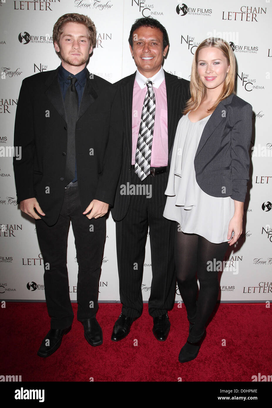 Cody Kasch Nesim Hason and Cherilyn Wilson Los Angeles Premiere of ...