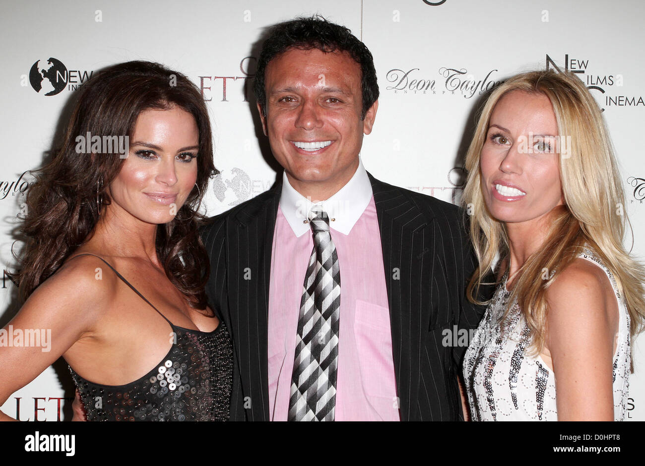 Betsy Russell, Nesim Hason and Guest Los Angeles Premiere of 'Chain ...