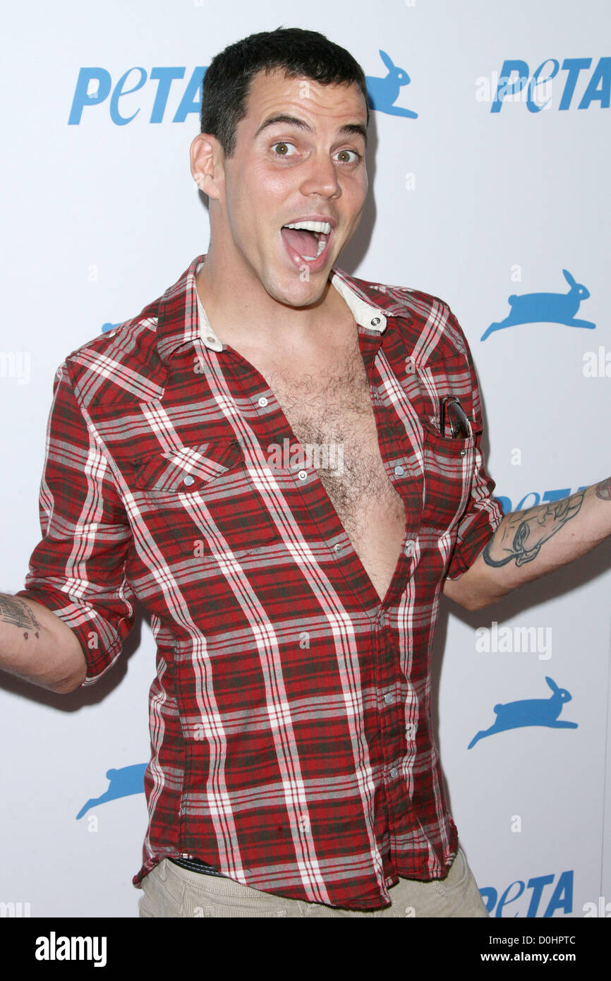 Steve O PETA's 30th Anniversary Gala and Humanitarian Awards held at ...