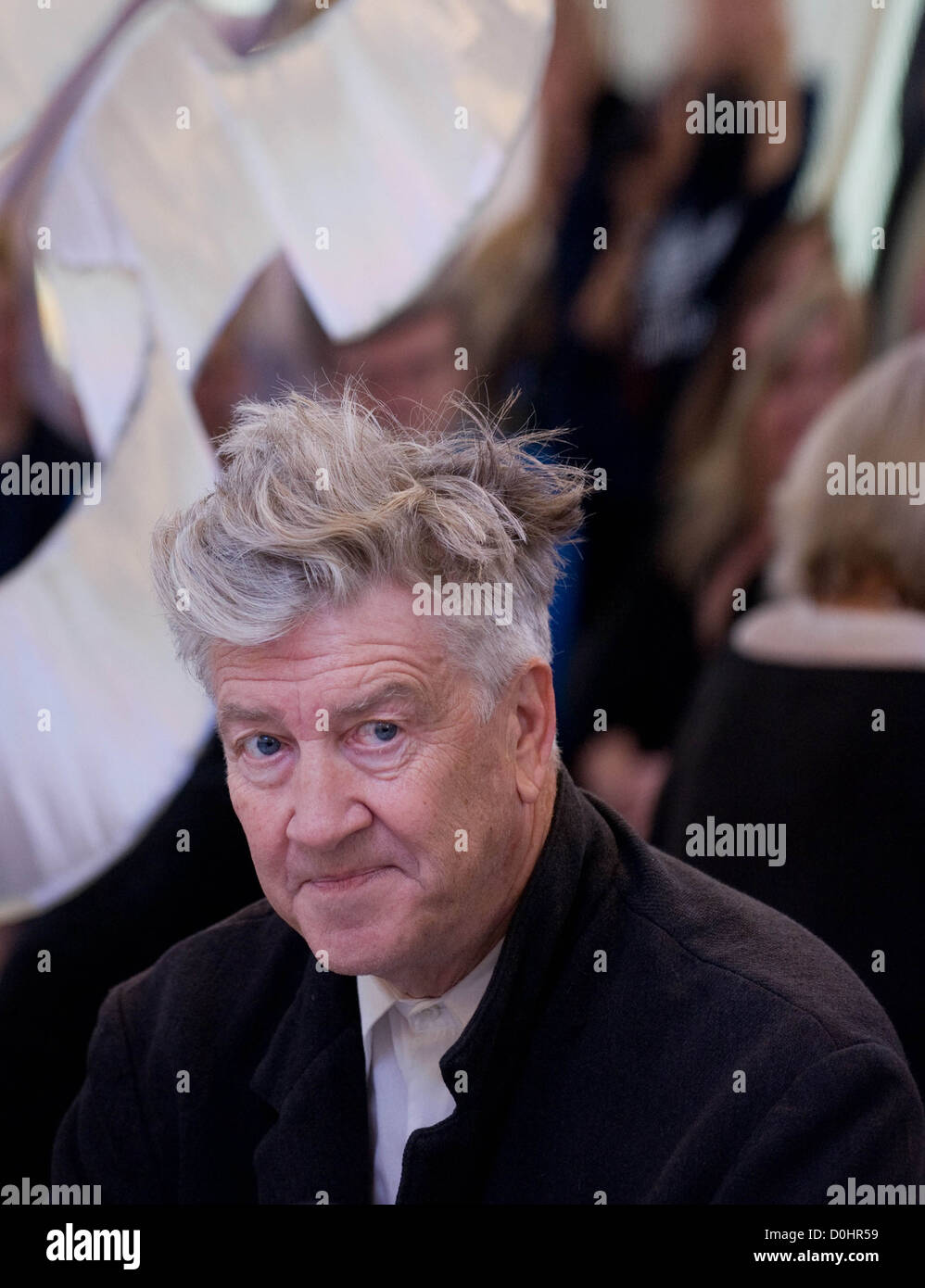 David Lynch David Lynch opens his 'The Air is on Fire' art exhibition ...