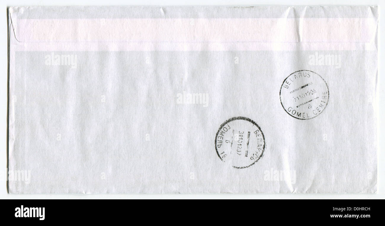 Post envelope, background Stock Photo - Alamy