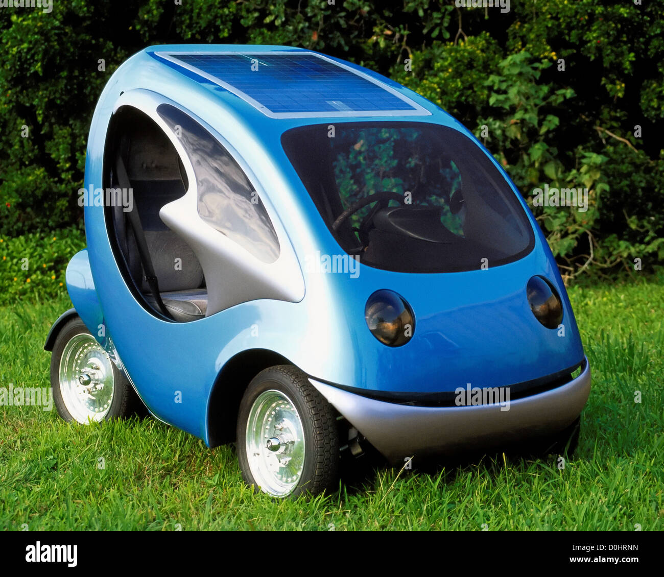 A Prototype Two-Person Solar-Electric Vehicle Stock Photo - Alamy
