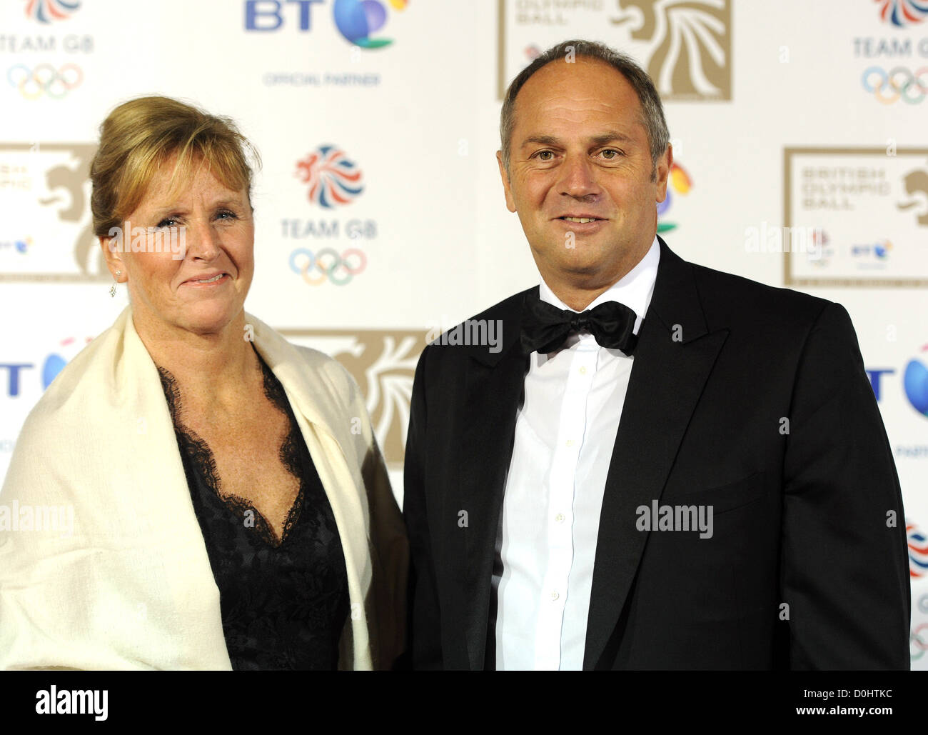 Sir Steven Redgrave and guest British Olympic Ball held at the ...