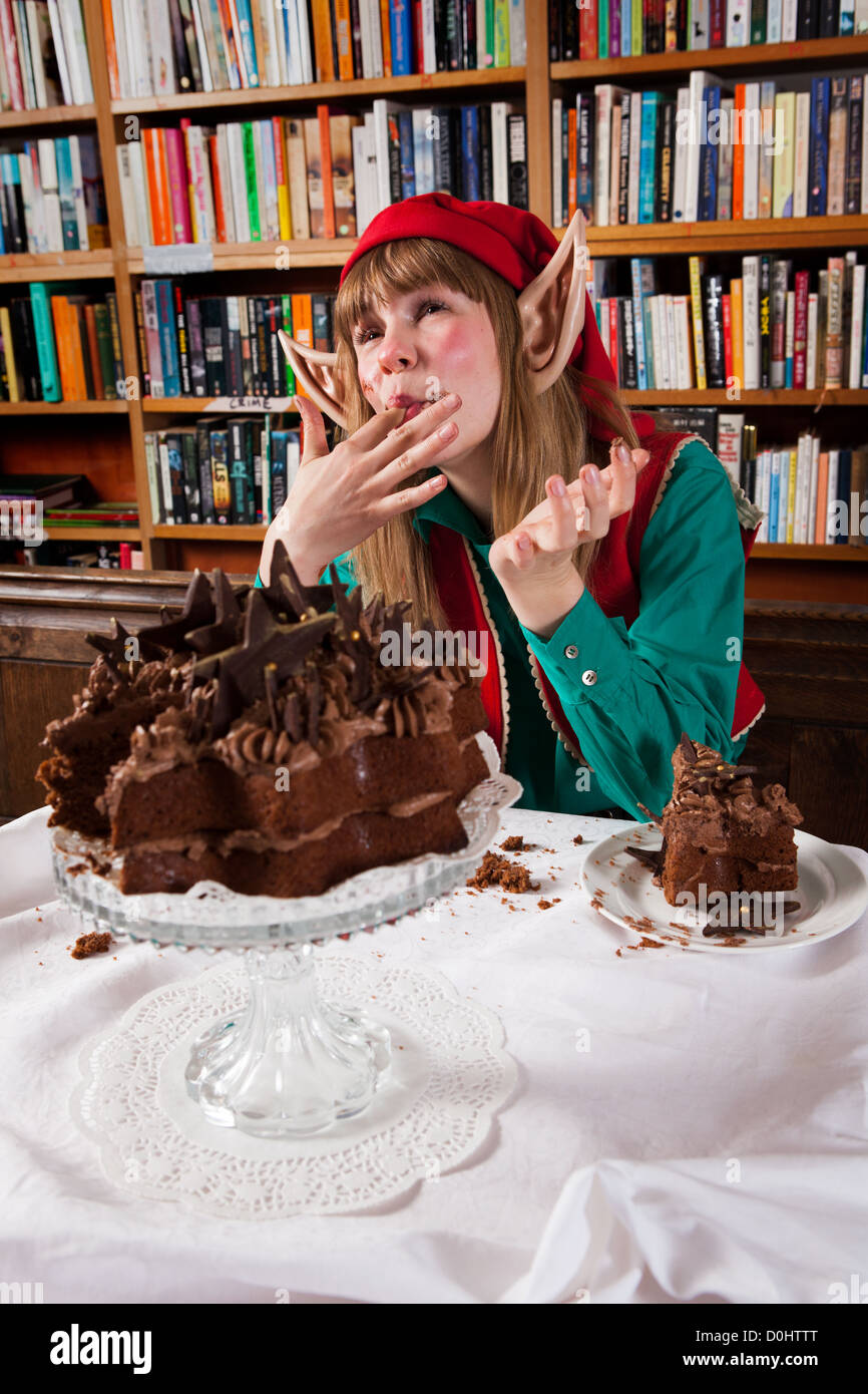 Elf indulgence hi-res stock photography and images - Alamy
