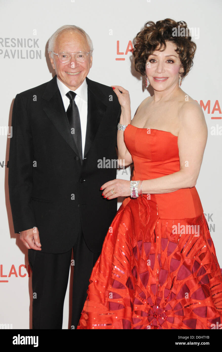 Stewart Resnick and Lynda Resnick Opening Gala and unmasking of the Resnick Pavilion at LACMA ...