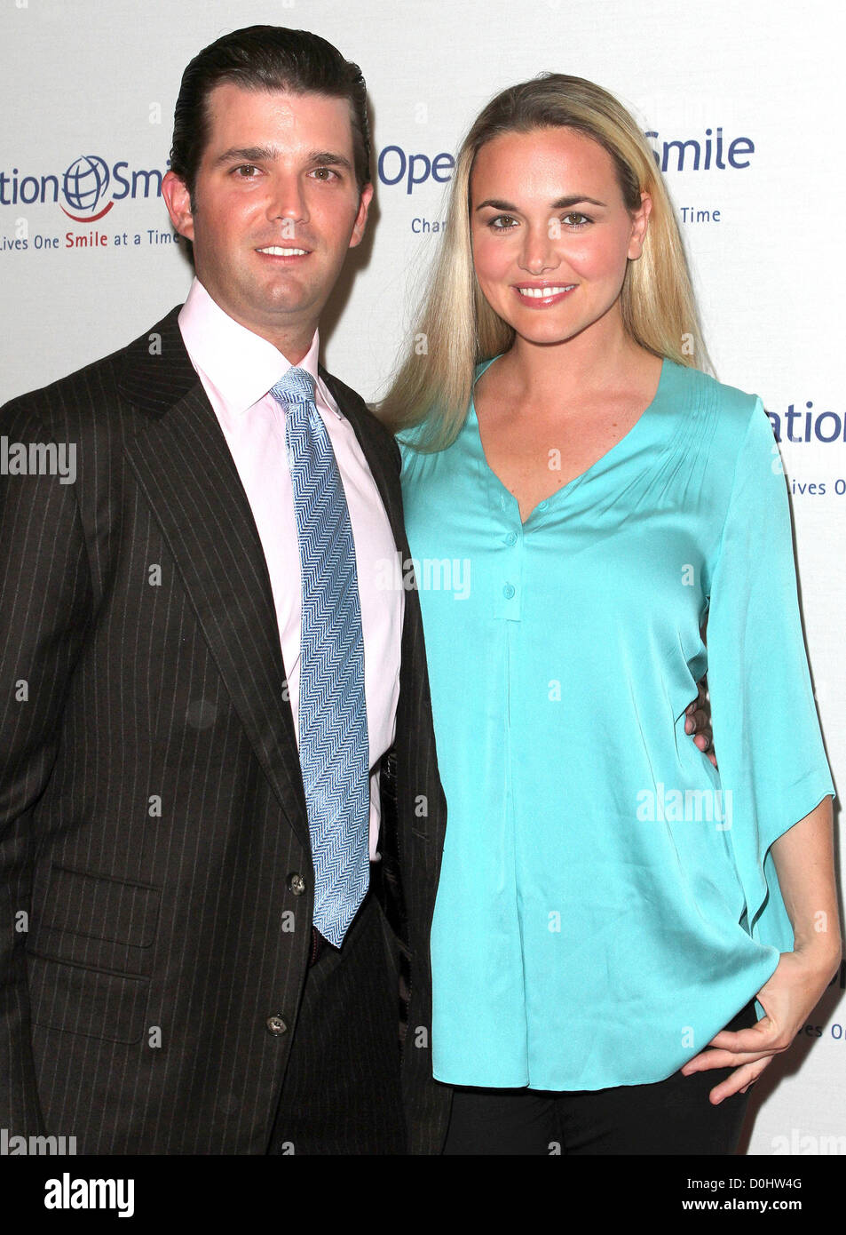 Donald Trump, Jr. and Vanessa Trump Operation Smile's 2010 Smile Gala ...