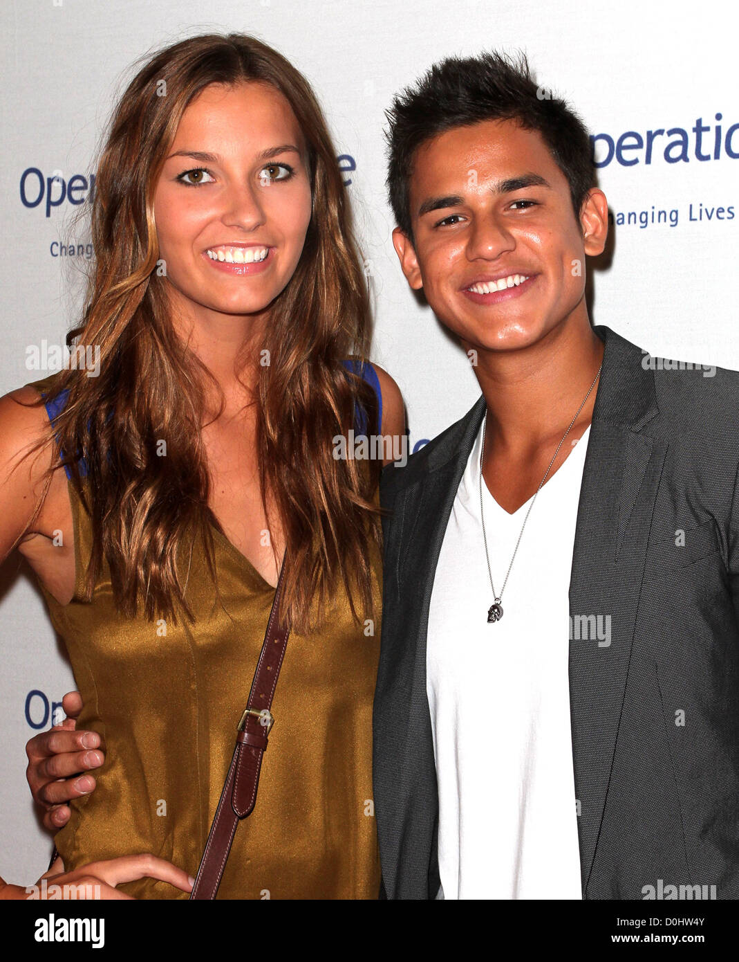 Bronson Pelletier with Girlfriend Sabine Operation Smile's 2010 Smile ...