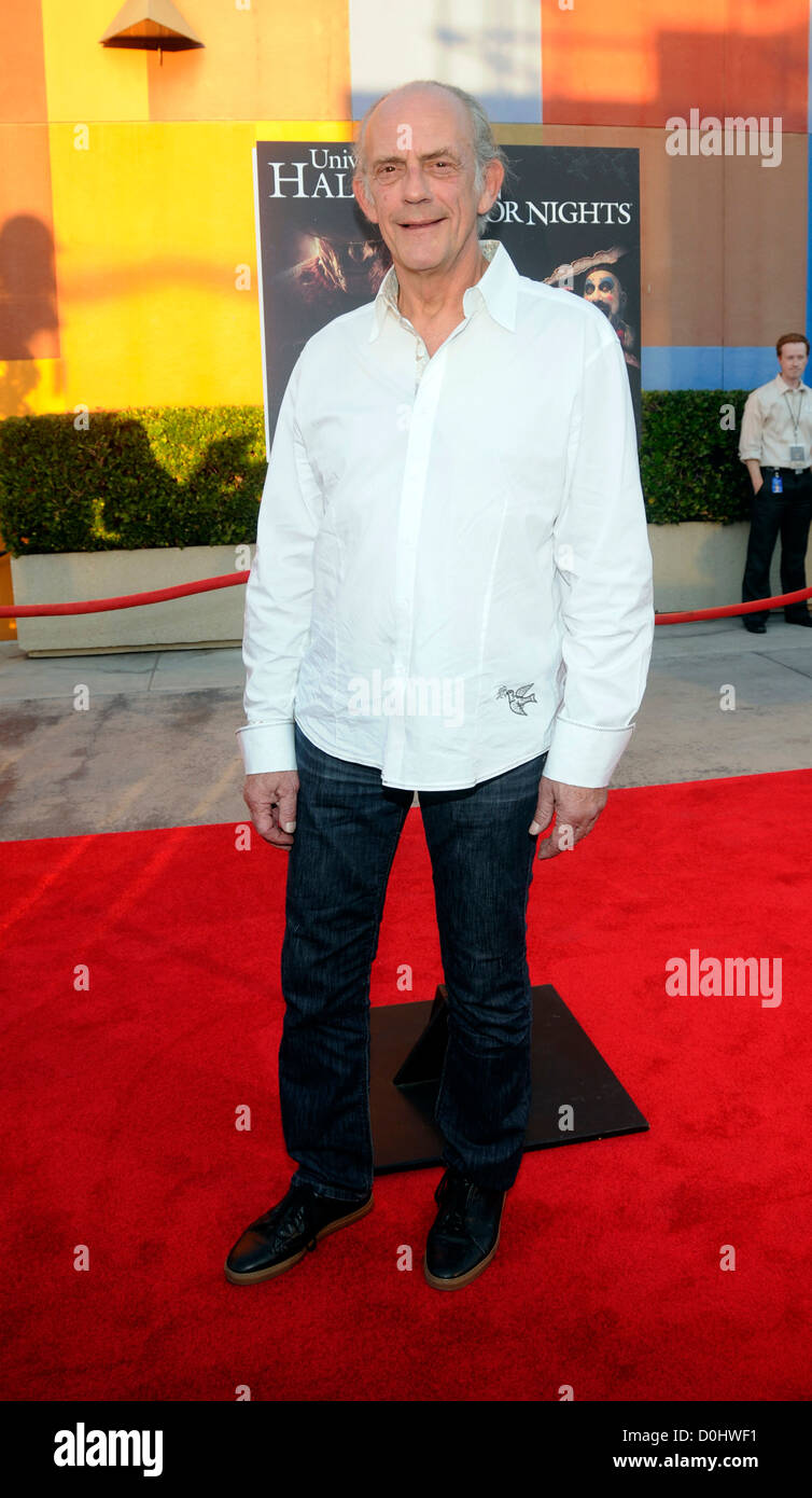 Christopher Lloyd Halloween Horror Nights 2010 Eyegore Awards Universal ...