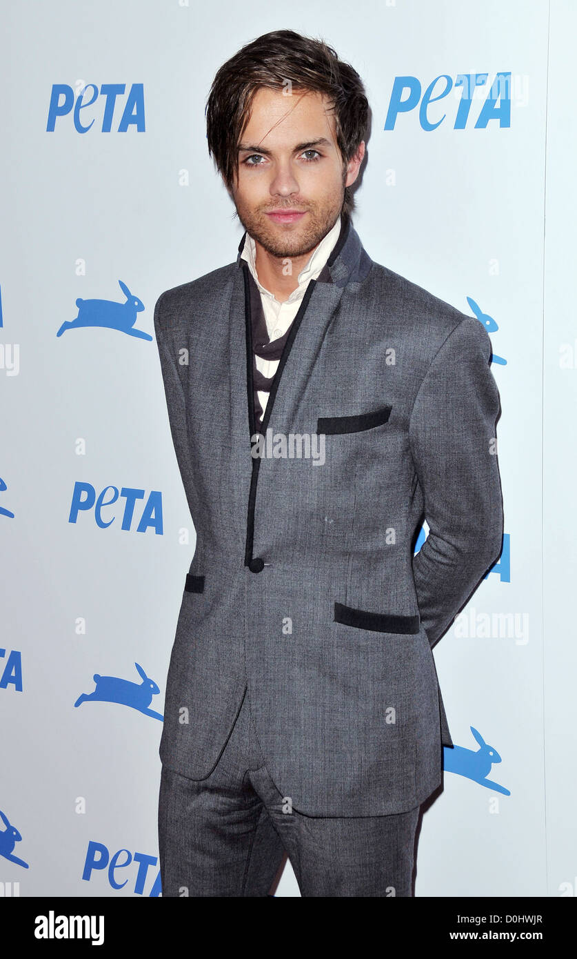 Thomas Dekker PETA's 30th Anniversary Gala and Humanitarian Awards held at the Hollywood ...