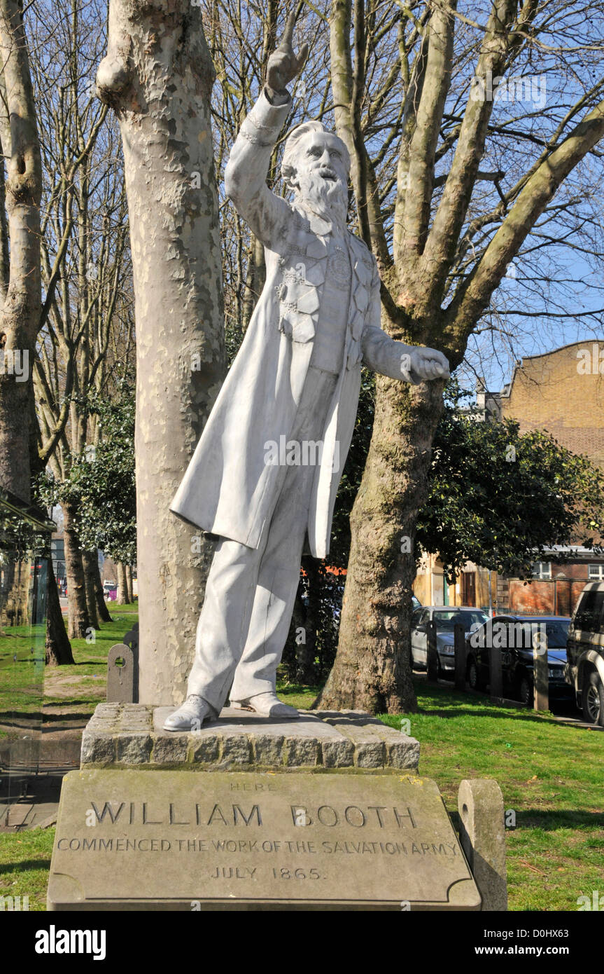 William Booth memorial statue who commenced the work of The Salvation ...