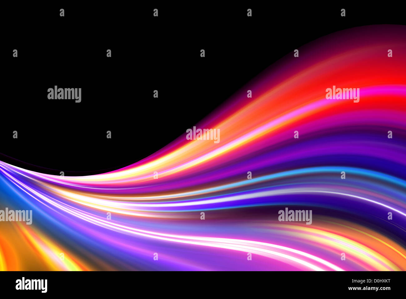 Colorful wave hi-res stock photography and images - Alamy