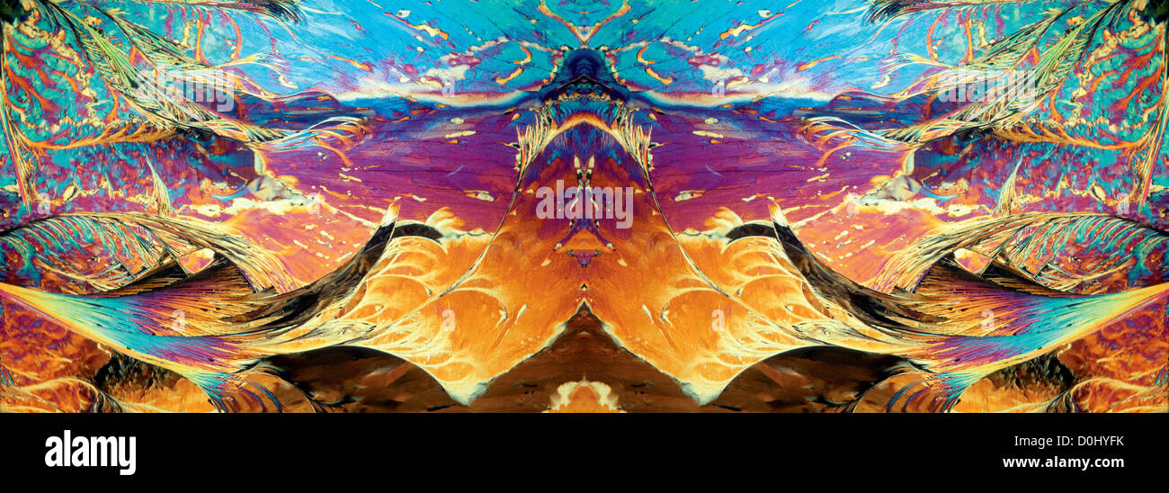 Anthrone, Crossed Polars, Dark Field Illumination, Image Combination ...