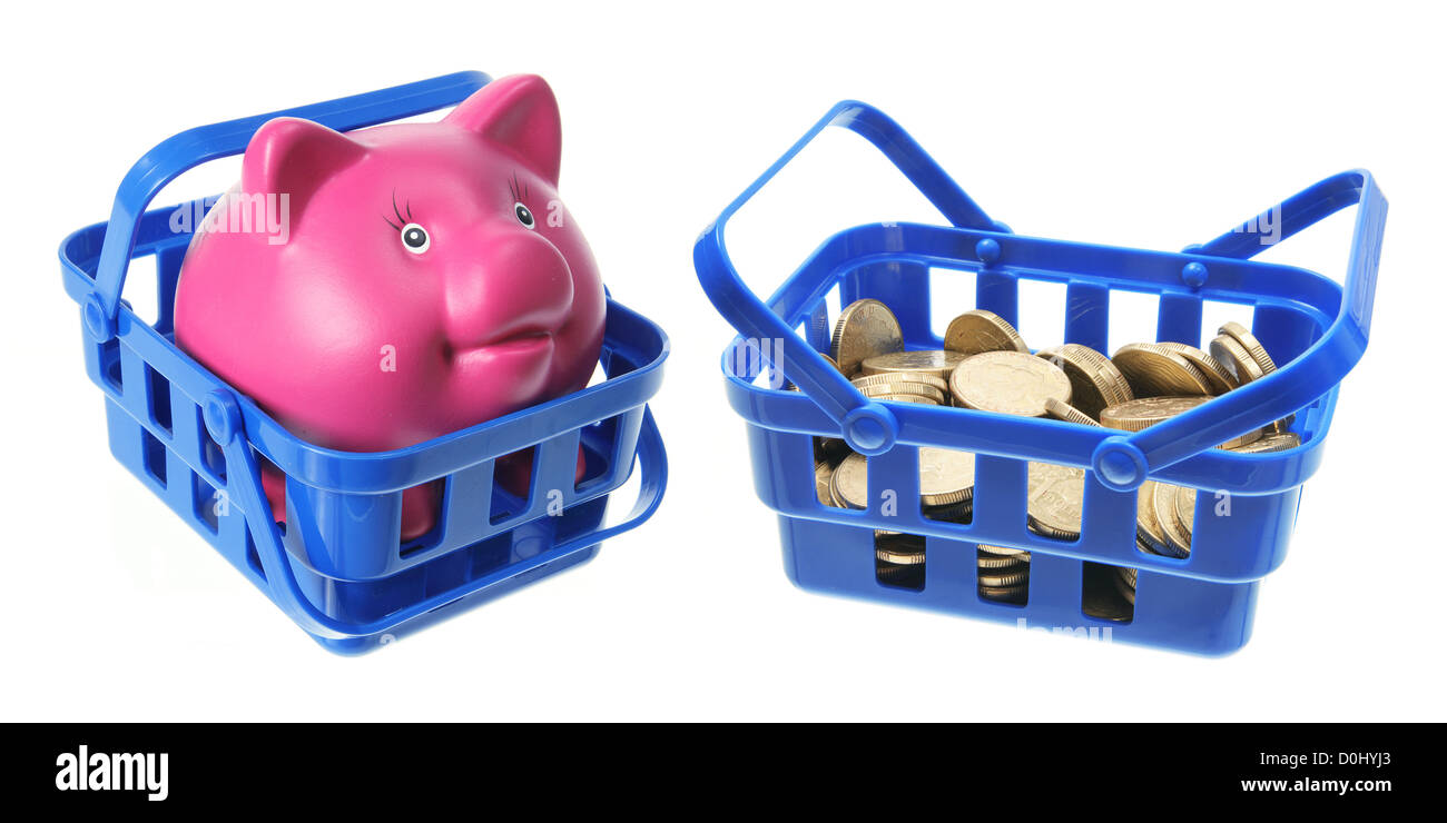 Baskets of money hi-res stock photography and images - Alamy