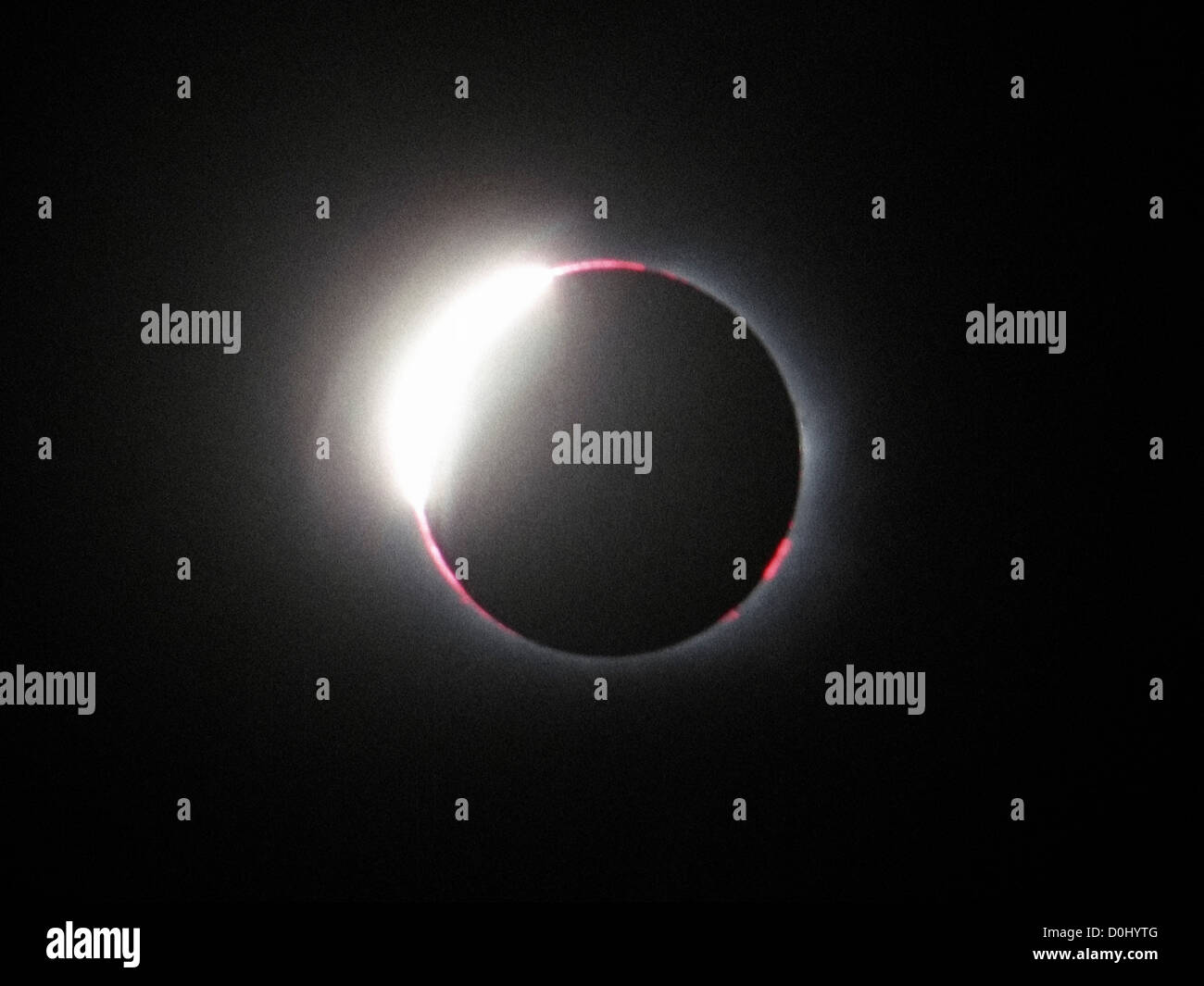 Diamond Ring Effect During Solar Eclipse Stock Photo - Alamy