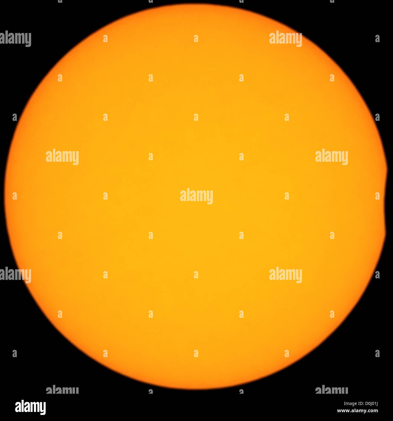 End of Solar Eclipse Stock Photo - Alamy