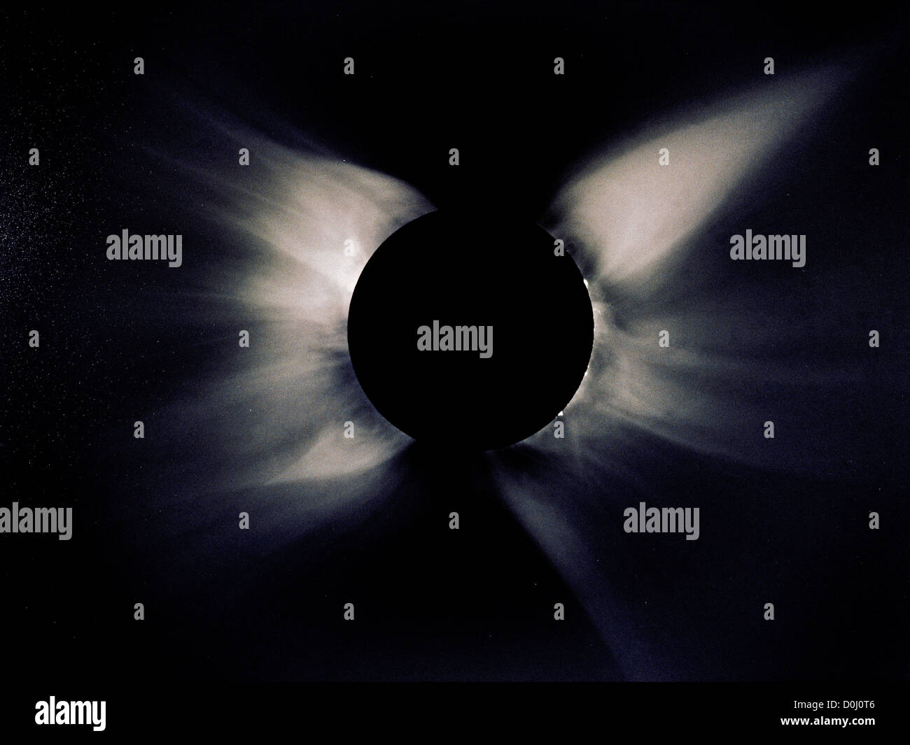 Total Solar Eclipse Stock Photo - Alamy