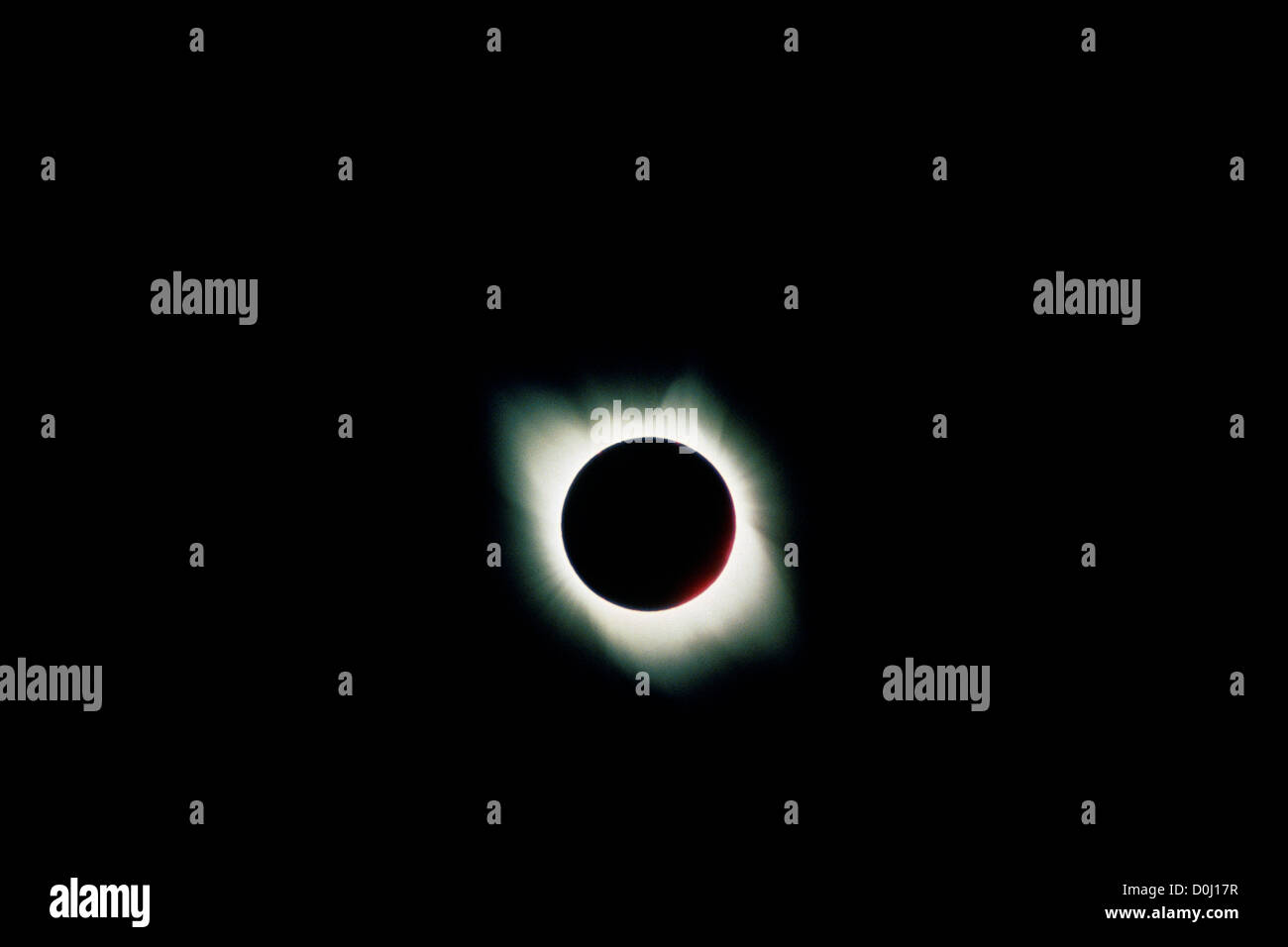 Total Solar Eclipse Stock Photo - Alamy
