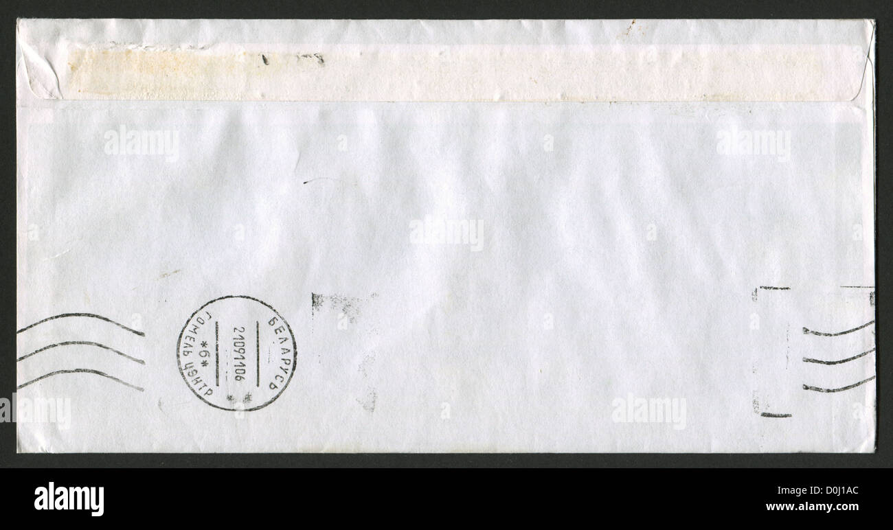 Post envelope, background Stock Photo - Alamy