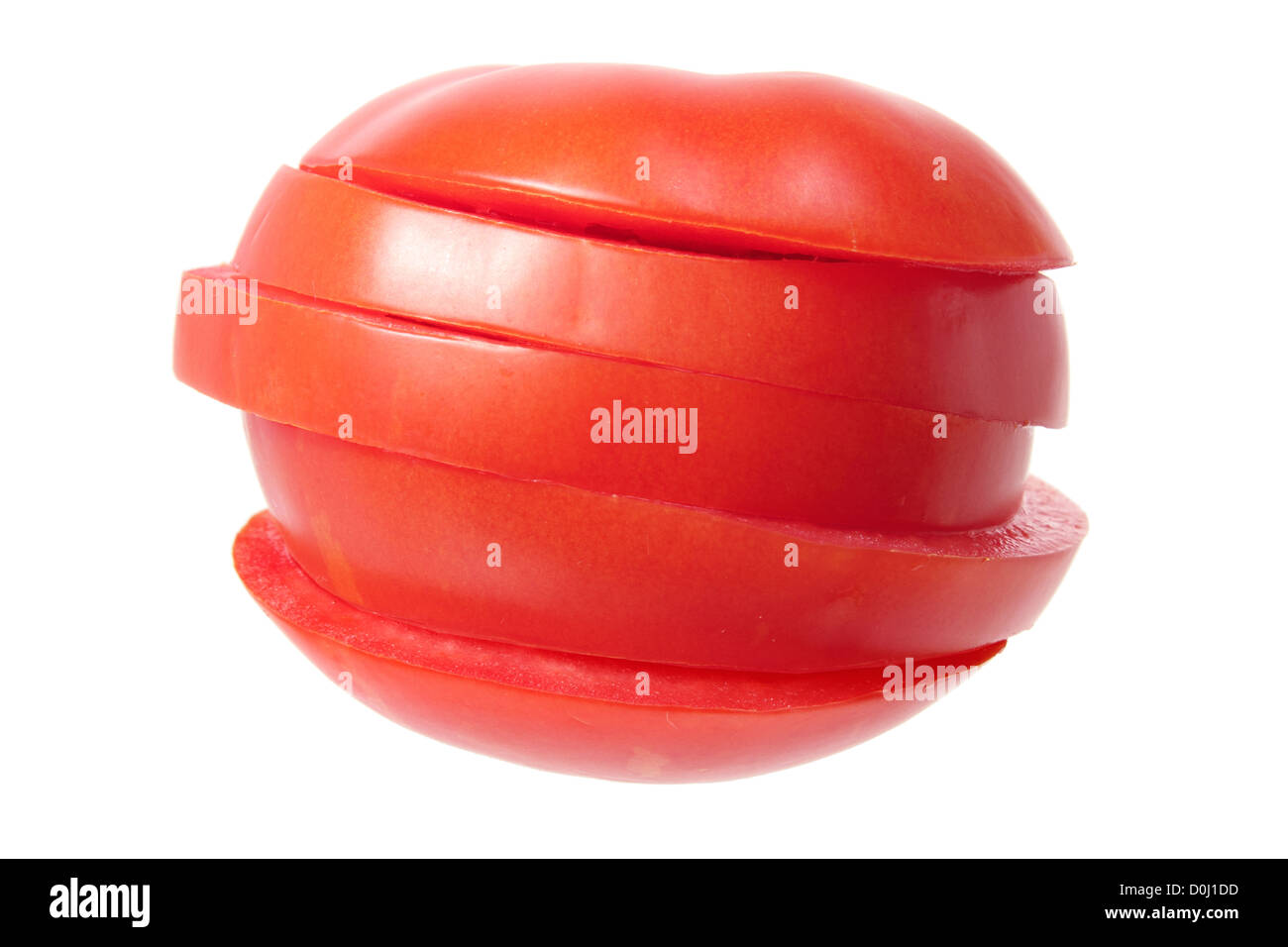 Stack of Sliced Tomato Stock Photo - Alamy