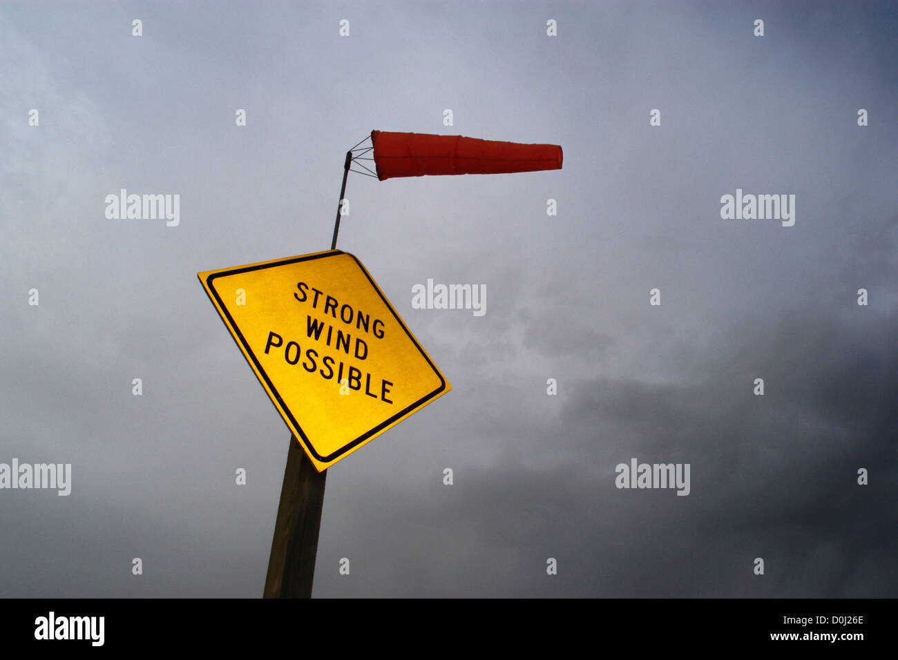 Strong Wind Possible Stock Photo - Alamy