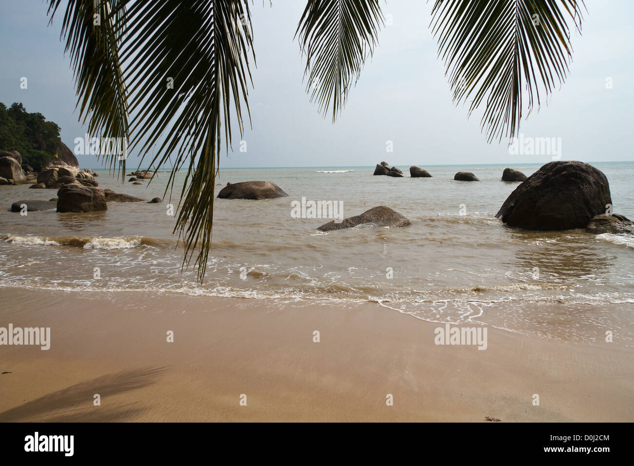 Idyllic Scenery at Lamai Beach on Ko Samui, Thailand Stock Photo - Alamy
