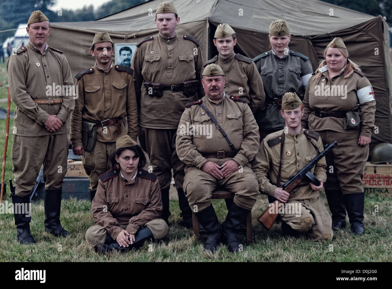 Red Army Soviet Forces of the Great Patriotic War with image of Joseph ...