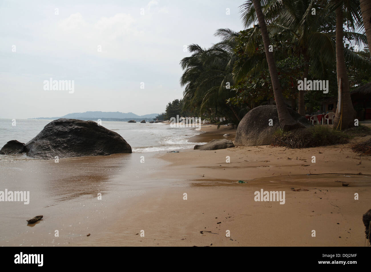 Idyllic Scenery at Lamai Beach on Ko Samui, Thailand Stock Photo - Alamy