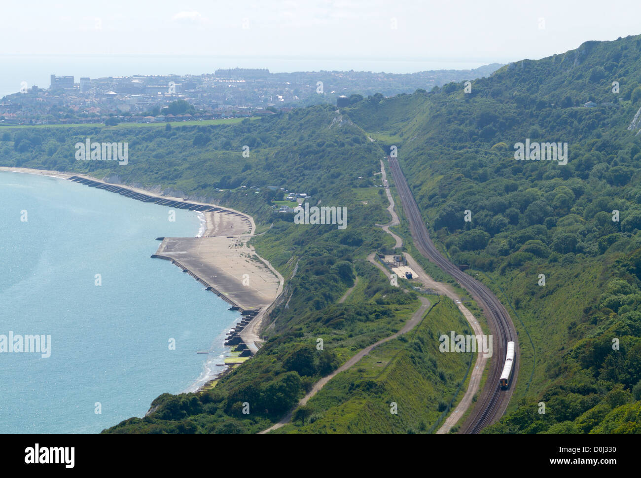 Warren beach folkestone hi-res stock photography and images - Alamy