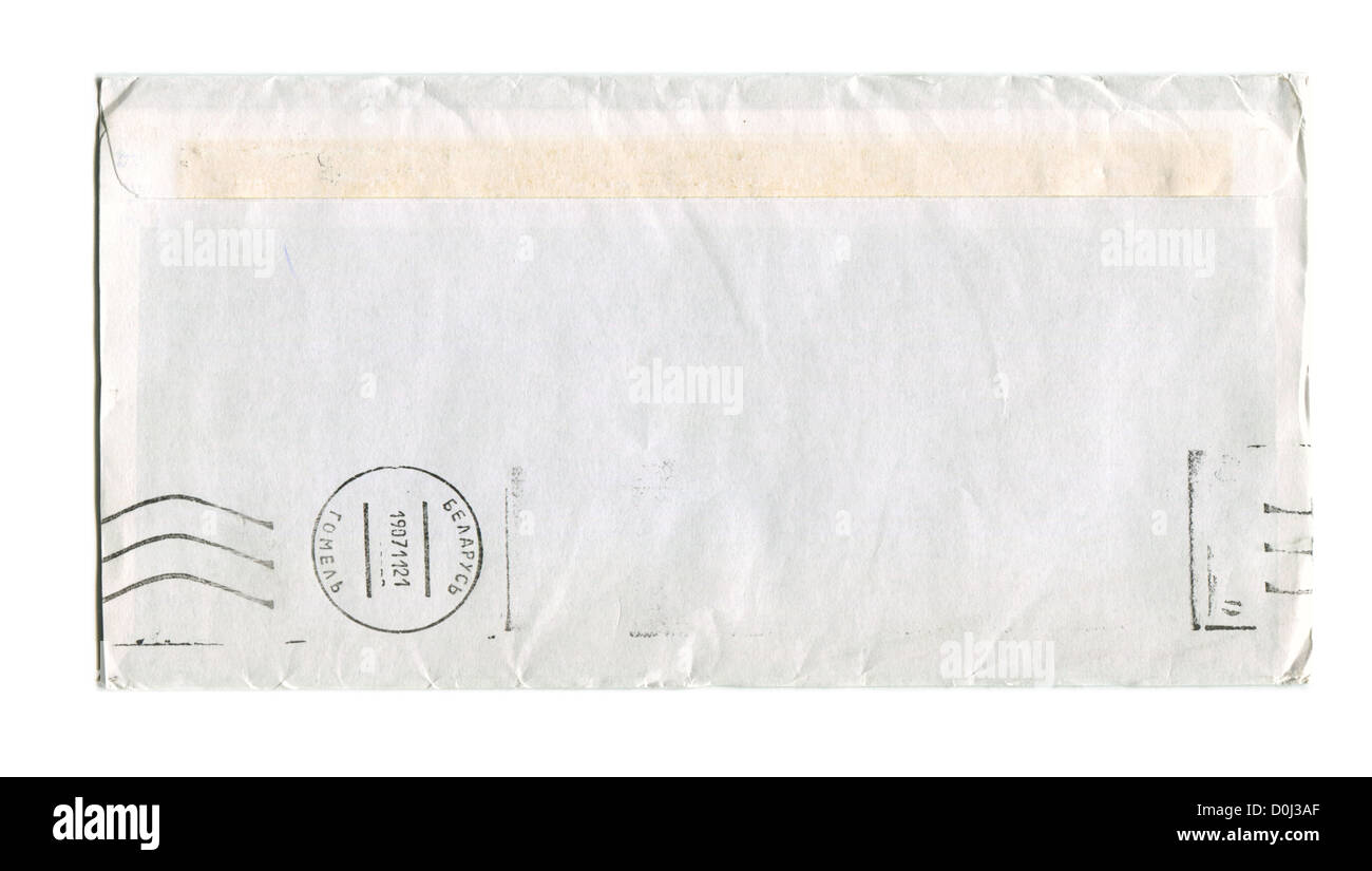 Post envelope, background Stock Photo - Alamy
