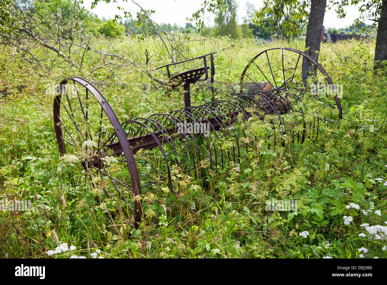 An old fashioned hay rake hi-res stock photography and images - Alamy An old fashioned hay rake hi-res stock photography and images - Alamy