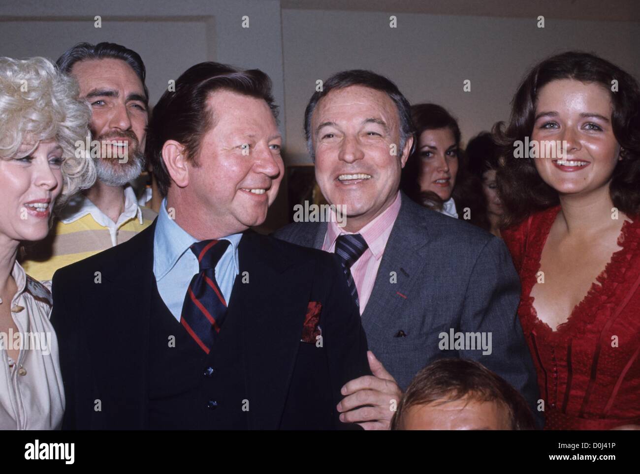 GENE KELLY with Donald O'Connor 1977.g3724c.(Credit Image: © Bob V ...