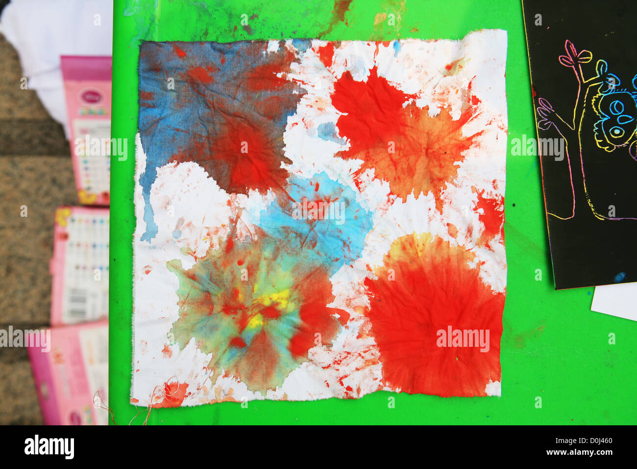 Ink and red colour on paper hi-res stock photography and images - Alamy